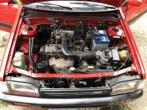 Red Mazda 323 1989 in Cesis, with an engine capacity of 1.60 L and mileage of 211 thousand km for 3500 €, photo 4 on AUTOMOTO.COM.LV