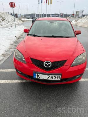 Красный Мазда 323 2006 в Екабпилс, объемом двигателя 1.60 л и пробегом 232 тыс. км за 850 €, фото  на AUTOMOTO.COM.LV