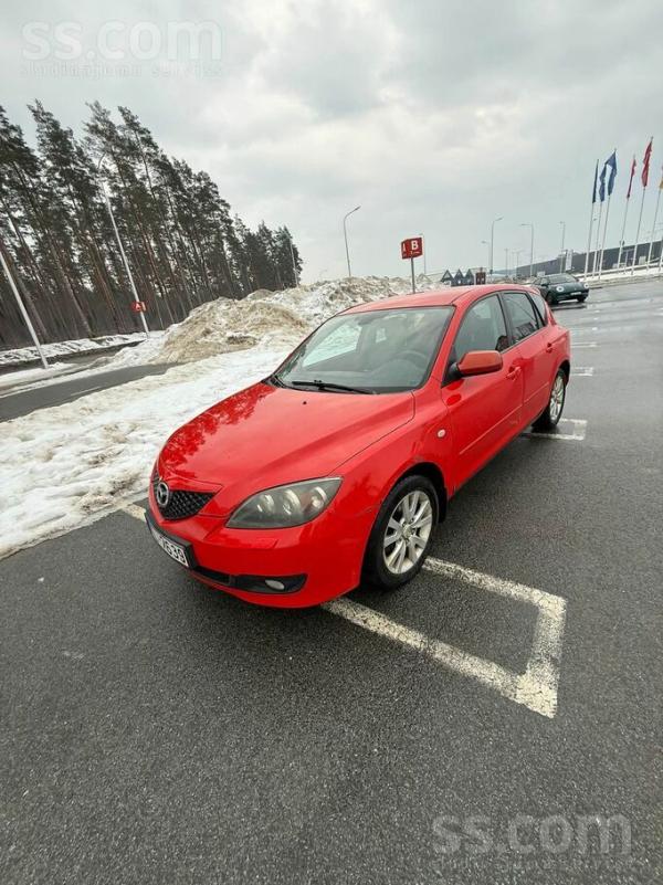 Red Mazda 323 2006 in Jekabpils, with an engine capacity of 1.60 L and mileage of 232 thousand km for 850 €, photo 5 on AUTOMOTO.COM.LV
