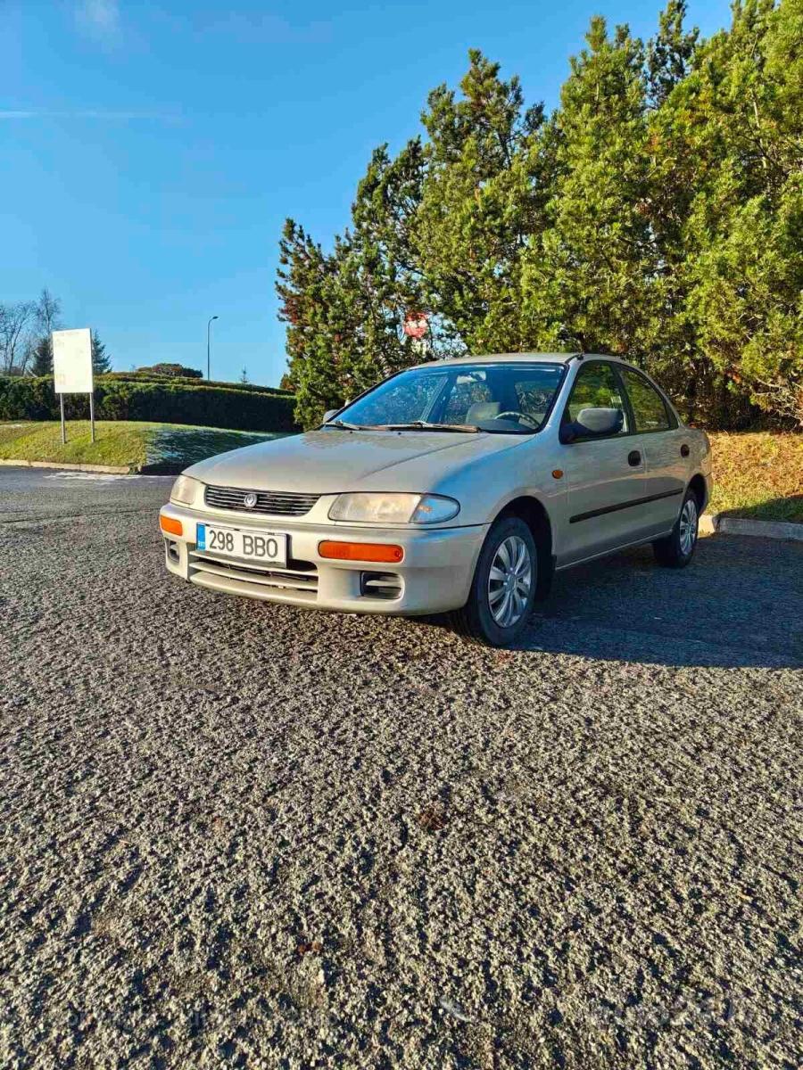 Mazda 323 1997 Tallina, ar dzinēja tilpumu 1.50 L un nobraukumu 187 tūkst. km par 799 €, foto 1 vietnē AUTOMOTO.COM.LV