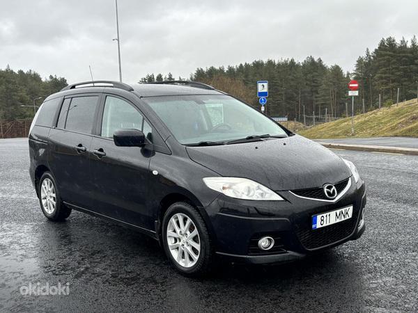 Black Mazda 5 2010 in Narva, with an engine capacity of 2.00 L and mileage of 386 thousand km for 2300 €, photo 2 on AUTOMOTO.COM.LV