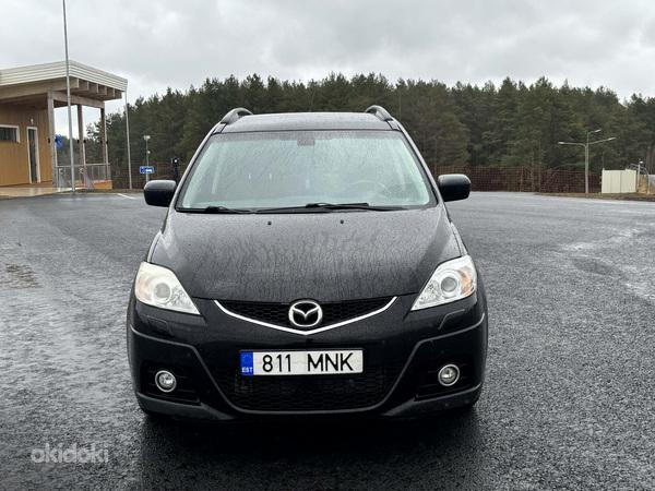 Black Mazda 5 2010 in Narva, with an engine capacity of 2.00 L and mileage of 386 thousand km for 2300 €, photo 5 on AUTOMOTO.COM.LV