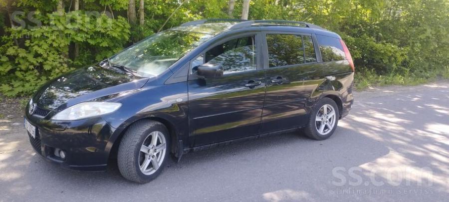Melns Mazda 5 2006 Rīga, ar dzinēja tilpumu 2.00 L un nobraukumu 341 tūkst. km par 650 €, foto 5 vietnē AUTOMOTO.COM.LV