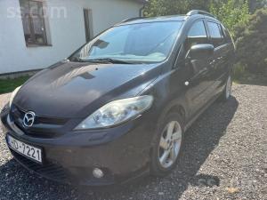 Black Mazda 5 2006 in Riga, with an engine capacity of 2.00 L and mileage of 388 thousand km for 2000 €, photo  on AUTOMOTO.COM.LV