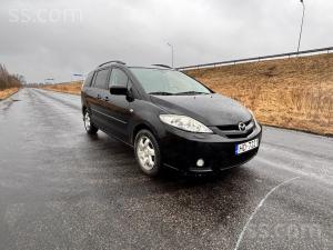 Черный Мазда 5 2006 в Огре, объемом двигателя 2.00 л и пробегом 388 тыс. км за 1400 €, фото  на AUTOMOTO.COM.LV