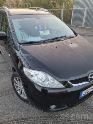Melns Mazda 5 2006 Daugavpils, ar dzinēja tilpumu 2.00 L un nobraukumu 262 tūkst. km par 1450 €, foto  vietnē AUTOMOTO.COM.LV
