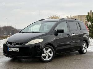 Black Mazda 5 2007 in Kaunas, with an engine capacity of 2.00 L and mileage of 375 thousand km for 1750 €, photo 2 on AUTOMOTO.COM.LV