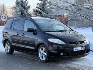 Black Mazda 5 2007 in Kaunas, with an engine capacity of 2.00 L and mileage of 374 thousand km for 1500 €, photo  on AUTOMOTO.COM.LV