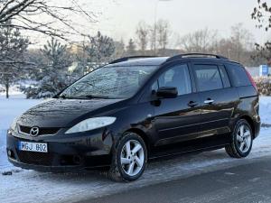 Black Mazda 5 2007 in Kaunas, with an engine capacity of 2.00 L and mileage of 374 thousand km for 1500 €, photo  on AUTOMOTO.COM.LV