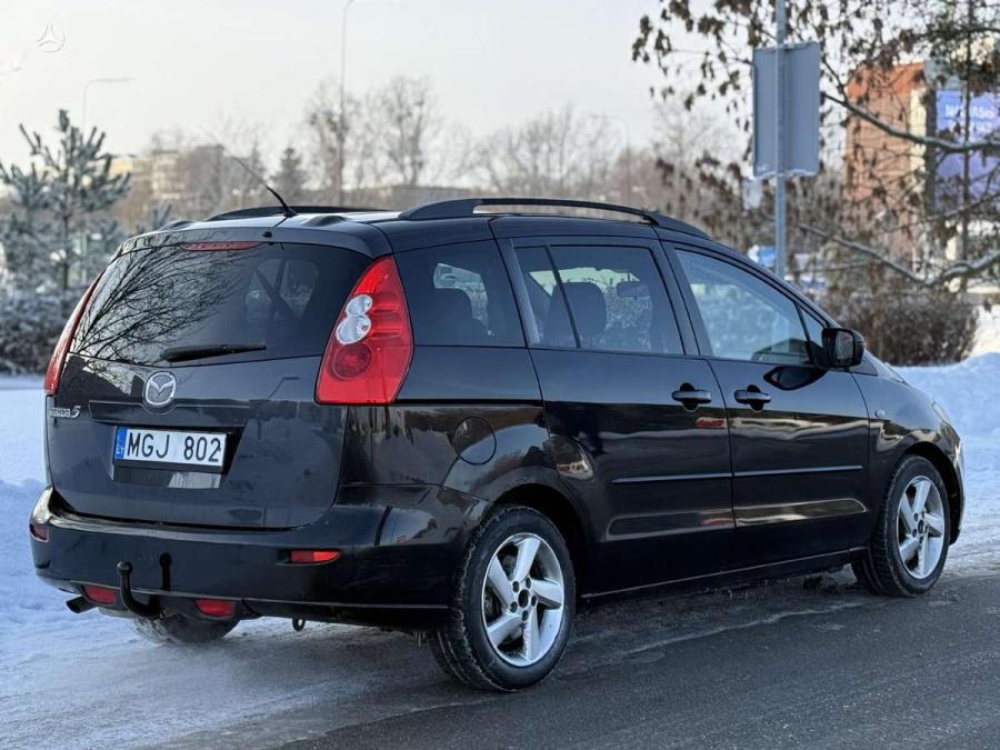 Melns Mazda 5 2007 Kauņa, ar dzinēja tilpumu 2.00 L un nobraukumu 374 tūkst. km par 1500 €, foto 3 vietnē AUTOMOTO.COM.LV