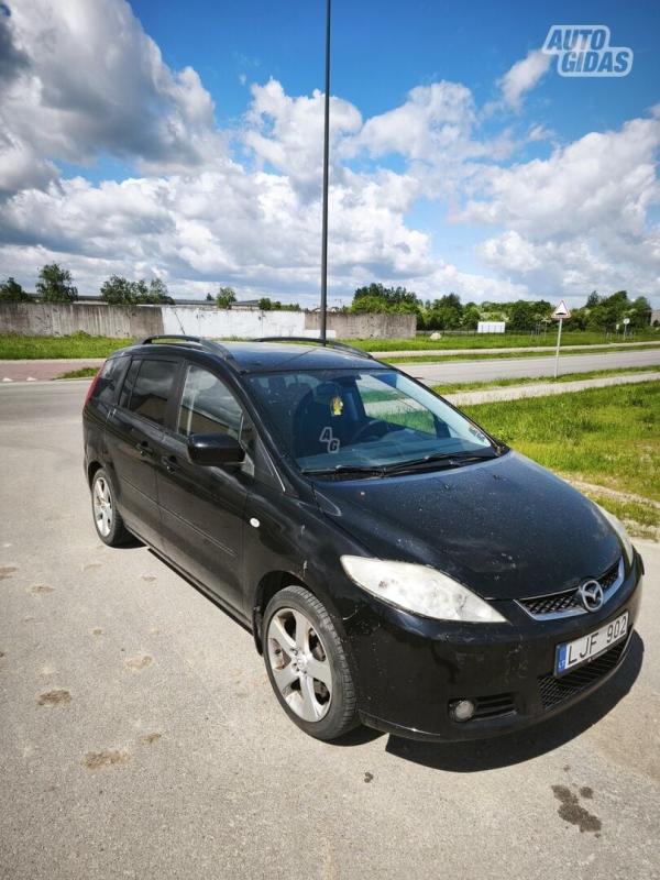 Black Mazda 5 2007 in Kaunas, with an engine capacity of 2.00 L and mileage of 237 thousand km for 600 €, photo 3 on AUTOMOTO.COM.LV