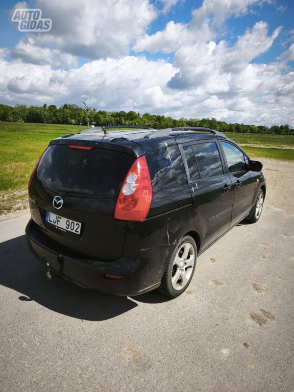 Black Mazda 5 2007 in Kaunas, with an engine capacity of 2.00 L and mileage of 237 thousand km for 600 €, photo 4 on AUTOMOTO.COM.LV