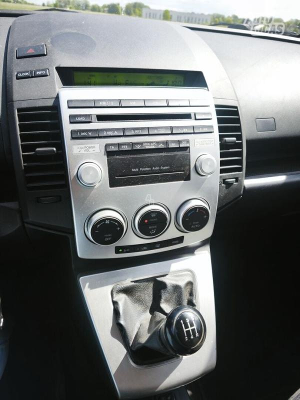 Black Mazda 5 2007 in Kaunas, with an engine capacity of 2.00 L and mileage of 237 thousand km for 600 €, photo 8 on AUTOMOTO.COM.LV