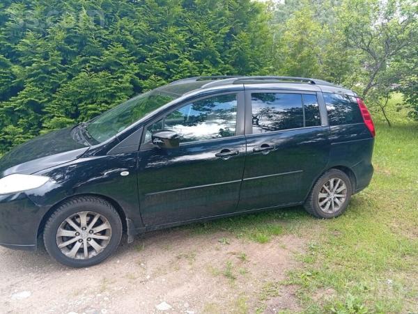 Черный Мазда 5 2007 в Мадона, объемом двигателя 2.00 л и пробегом 255 тыс. км за 1200 €, фото 2 на AUTOMOTO.COM.LV