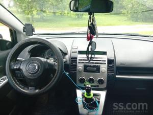 Черный Мазда 5 2007 в Мадона, объемом двигателя 2.00 л и пробегом 255 тыс. км за 1200 €, фото 10 на AUTOMOTO.COM.LV