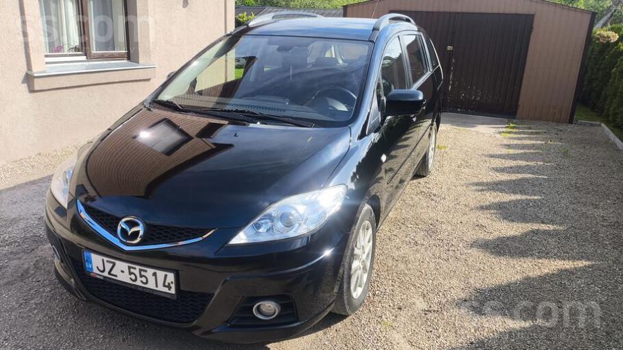 Melns Mazda 5 2008 Jelgava, ar dzinēja tilpumu 2.00 L un nobraukumu 324 tūkst. km par 2050 €, foto 1 vietnē AUTOMOTO.COM.LV