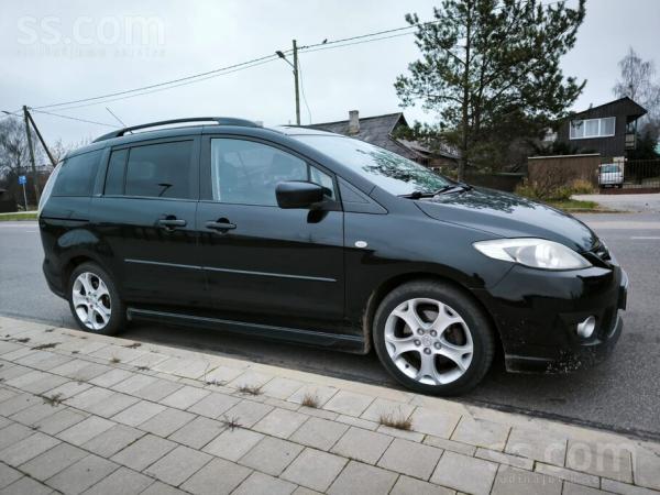 Melns Mazda 5 2008 Rīga, ar dzinēja tilpumu 2.00 L un nobraukumu 170 tūkst. km par 2200 €, foto 2 vietnē AUTOMOTO.COM.LV
