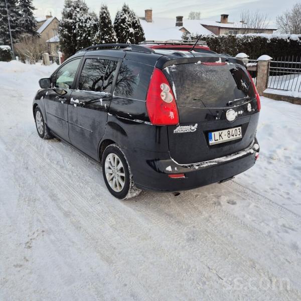 Black Mazda 5 2008 in Bauska, with an engine capacity of 2.00 L and mileage of 416 thousand km for 1500 €, photo 3 on AUTOMOTO.COM.LV