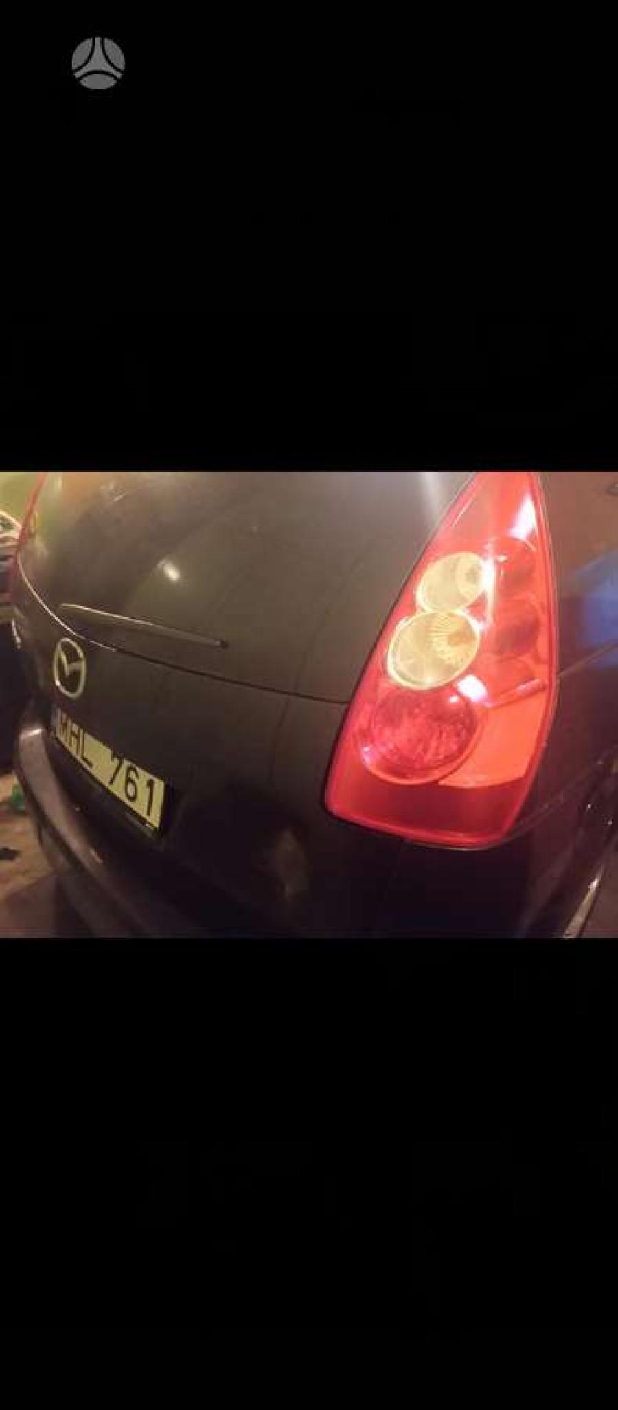 Black Mazda 5 2008 in Kaunas, with an engine capacity of 1.80 L and mileage of 239 thousand km for 500 €, photo 6 on AUTOMOTO.COM.LV