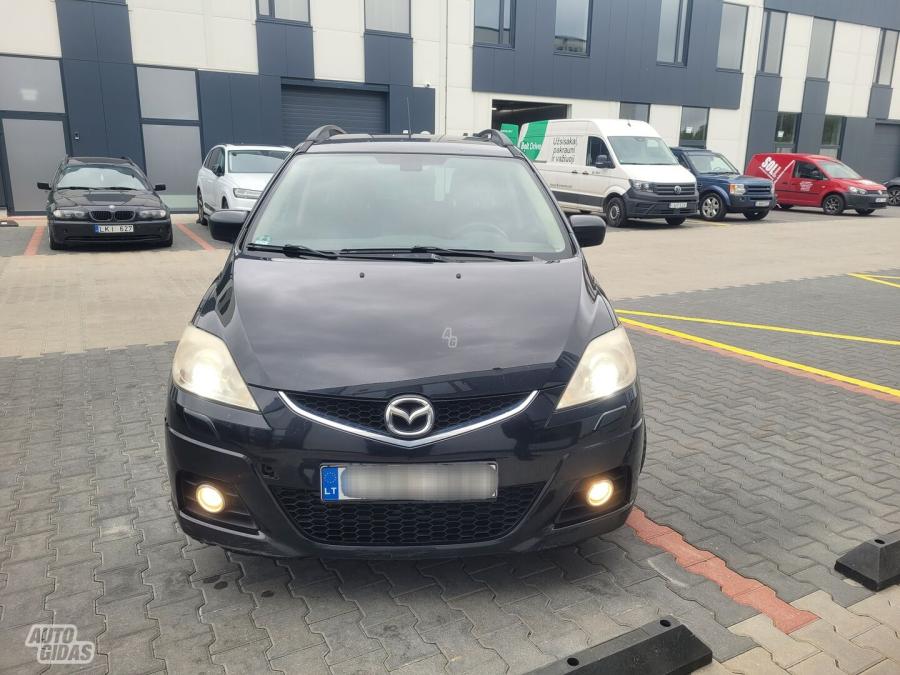 Black Mazda 5 2008 in Vilnius, with an engine capacity of 2.00 L and mileage of 329 thousand km for 1650 €, photo 3 on AUTOMOTO.COM.LV