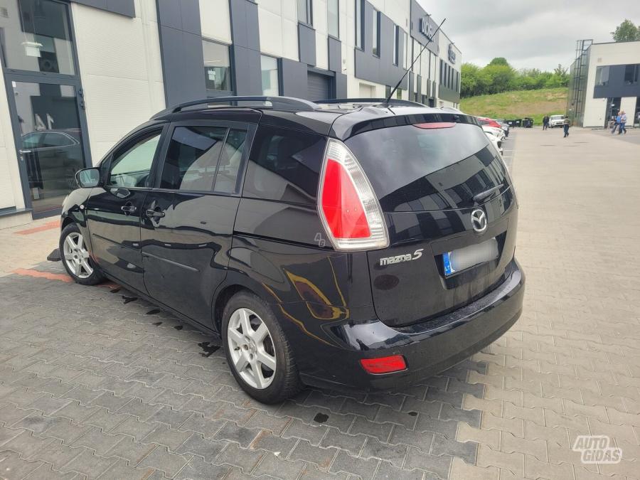 Black Mazda 5 2008 in Vilnius, with an engine capacity of 2.00 L and mileage of 329 thousand km for 1650 €, photo 5 on AUTOMOTO.COM.LV