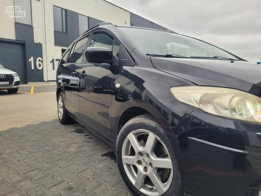 Black Mazda 5 2008 in Vilnius, with an engine capacity of 2.00 L and mileage of 329 thousand km for 1650 €, photo 9 on AUTOMOTO.COM.LV