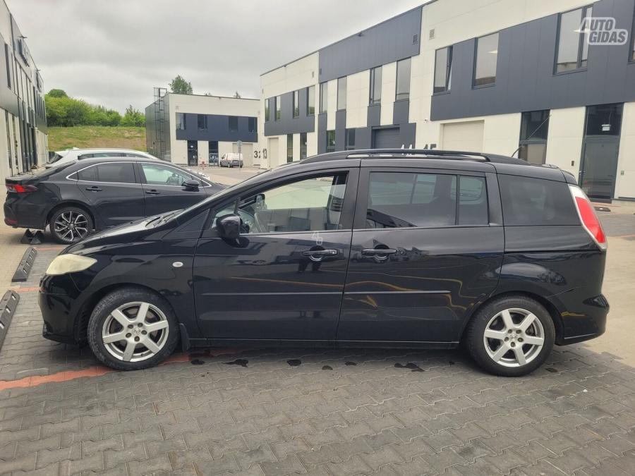 Black Mazda 5 2008 in Vilnius, with an engine capacity of 2.00 L and mileage of 329 thousand km for 1650 €, photo 12 on AUTOMOTO.COM.LV