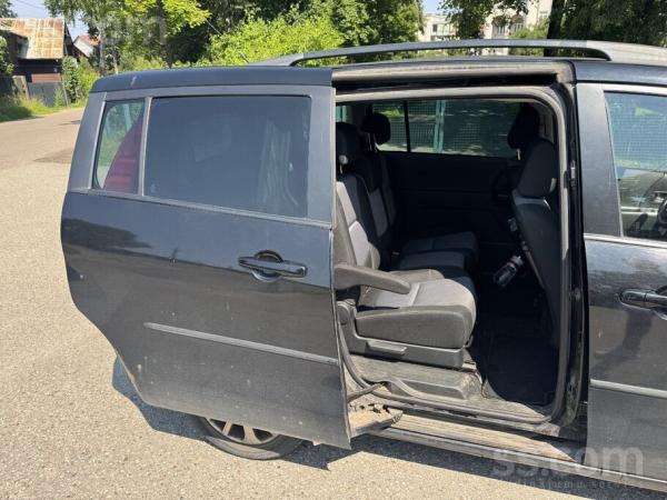 Black Mazda 5 2008 in Riga, with an engine capacity of 2.00 L and mileage of 370 thousand km for 1000 €, photo 8 on AUTOMOTO.COM.LV
