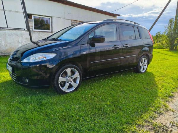Black Mazda 5 2008 in Pasvalys, with an engine capacity of 2.00 L and mileage of 223 thousand km for 1600 €, photo 2 on AUTOMOTO.COM.LV