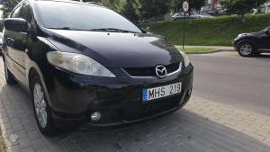 Melns Mazda 5 2008 Viļņa, ar dzinēja tilpumu 2.00 L un nobraukumu 249 tūkst. km par 1500 €, foto 4 vietnē AUTOMOTO.COM.LV