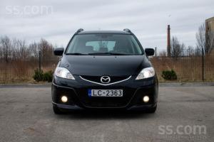 Черный Мазда 5 2008 в Елгава, объемом двигателя 2.00 л и пробегом 302 тыс. км за 2500 €, фото 3 на AUTOMOTO.COM.LV