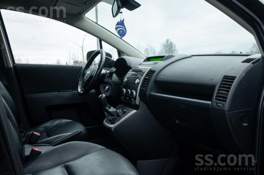 Черный Мазда 5 2008 в Елгава, объемом двигателя 2.00 л и пробегом 302 тыс. км за 2500 €, фото 8 на AUTOMOTO.COM.LV