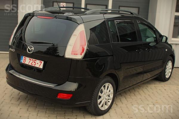 Черный Мазда 5 2009 в Рига, объемом двигателя 2.00 л и пробегом 0 тыс. км за 1970 €, фото 7 на AUTOMOTO.COM.LV