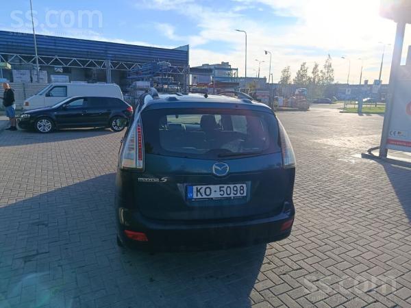 Черный Мазда 5 2010 в Резекне, объемом двигателя 2.00 л и пробегом 295 тыс. км за 850 €, фото 3 на AUTOMOTO.COM.LV