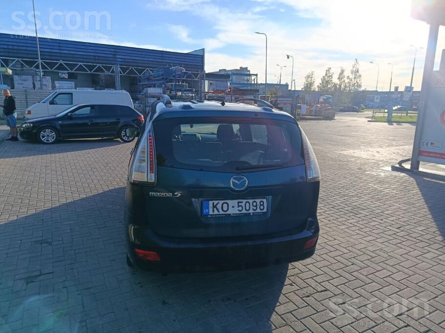 Черный Мазда 5 2010 в Резекне, объемом двигателя 2.00 л и пробегом 295 тыс. км за 850 €, фото 3 на AUTOMOTO.COM.LV
