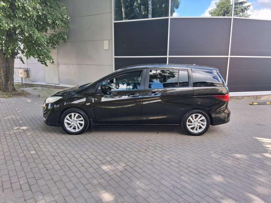 Black Mazda 5 2011 in Marijampole, with an engine capacity of 1.56 L and mileage of 237 thousand km for 3950 €, photo 35 on AUTOMOTO.COM.LV
