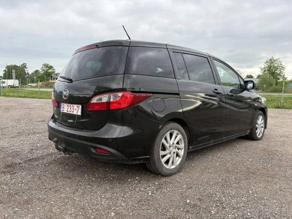 Melns Mazda 5 2012 Daugavpils, ar dzinēja tilpumu 1.60 L un nobraukumu 275 tūkst. km par 3450 €, foto 5 vietnē AUTOMOTO.COM.LV
