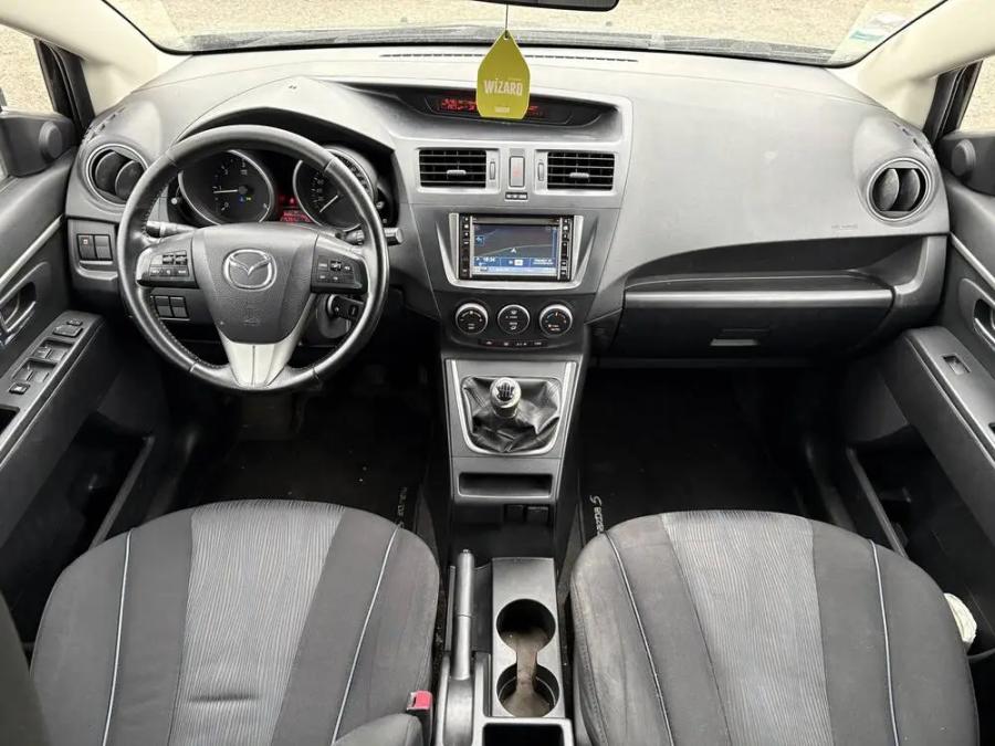 Melns Mazda 5 2012 Daugavpils, ar dzinēja tilpumu 1.60 L un nobraukumu 275 tūkst. km par 3450 €, foto 10 vietnē AUTOMOTO.COM.LV