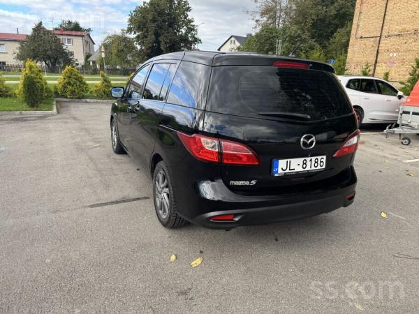 Black Mazda 5 2013 in Riga, with an engine capacity of 1.60 L and mileage of 202 thousand km for 3500 €, photo 4 on AUTOMOTO.COM.LV