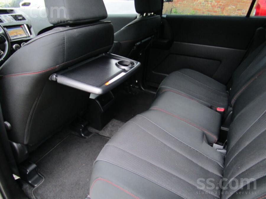 Black Mazda 5 2013 in Daugavpils, with an engine capacity of 1.60 L and mileage of 190 thousand km for 3990 €, photo 14 on AUTOMOTO.COM.LV