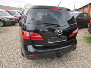 Melns Mazda 5 2013 Daugavpils, ar dzinēja tilpumu 1.60 L un nobraukumu 190 tūkst. km par 3990 €, foto 5 vietnē AUTOMOTO.COM.LV