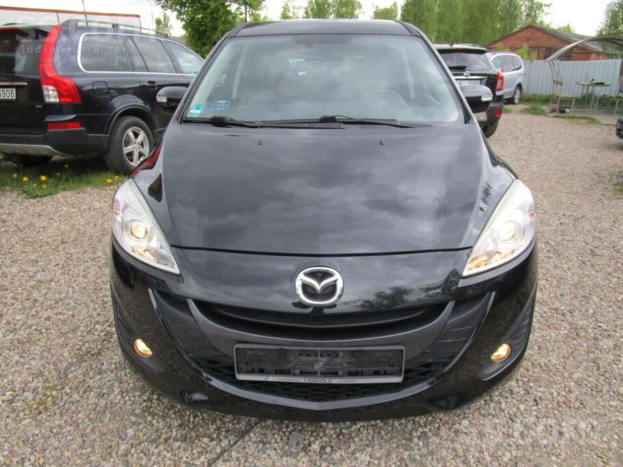 Melns Mazda 5 2013 Daugavpils, ar dzinēja tilpumu 1.60 L un nobraukumu 190 tūkst. km par 3990 €, foto 9 vietnē AUTOMOTO.COM.LV