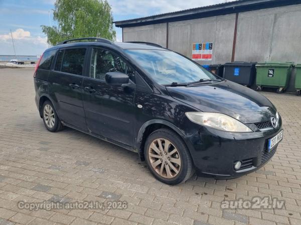 Black Mazda 5 2006 in Kardla, with an engine capacity of 1.80 L and mileage of 142 thousand km for 699 €, photo 2 on AUTOMOTO.COM.LV