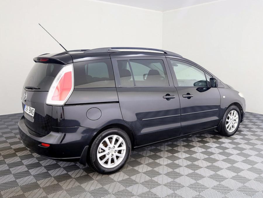 Black Mazda 5 2008 in Tallinn, with an engine capacity of 2.00 L and mileage of 279 thousand km for 1599 €, photo 4 on AUTOMOTO.COM.LV