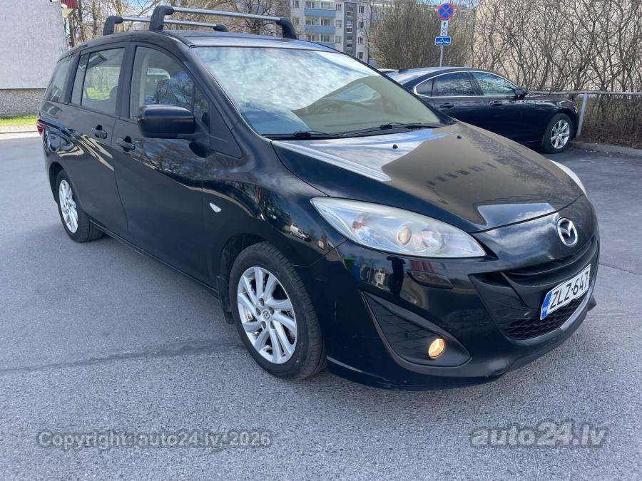 Black Mazda 5 2011 in Tallinn, with an engine capacity of 1.60 L and mileage of 310 thousand km for 2999 €, photo 8 on AUTOMOTO.COM.LV