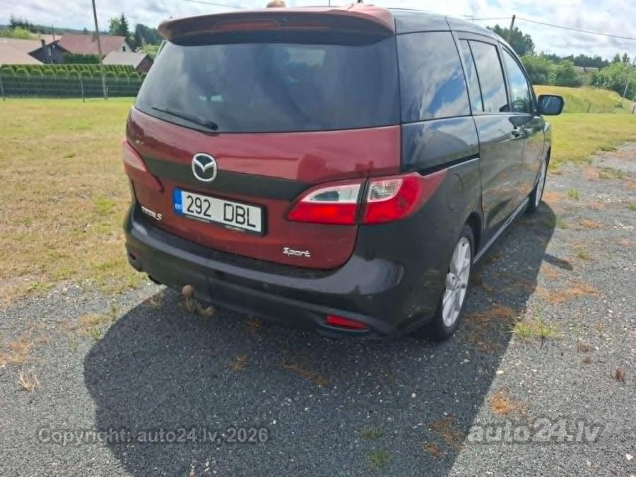 Black Mazda 5 2011 in Tallinn, with an engine capacity of 1.60 L and mileage of 358 thousand km for 2000 €, photo 1 on AUTOMOTO.COM.LV