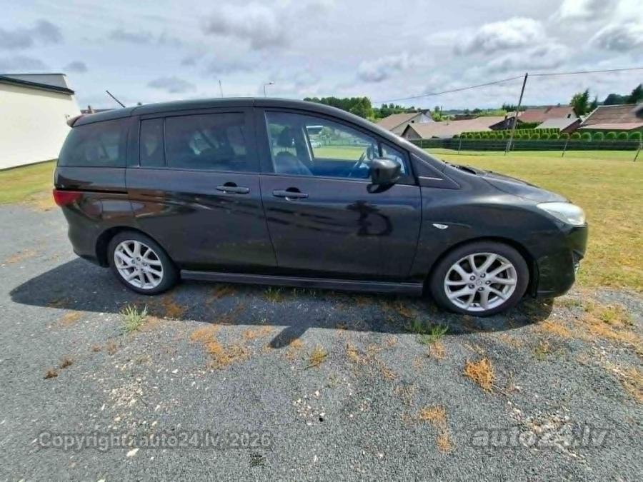 Black Mazda 5 2011 in Tallinn, with an engine capacity of 1.60 L and mileage of 358 thousand km for 2000 €, photo 4 on AUTOMOTO.COM.LV