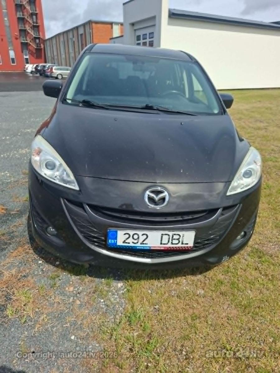Black Mazda 5 2011 in Tallinn, with an engine capacity of 1.60 L and mileage of 358 thousand km for 2000 €, photo 5 on AUTOMOTO.COM.LV