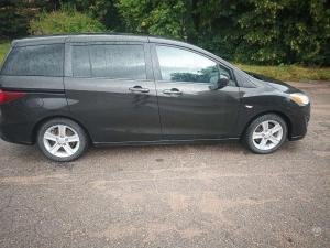 Black Mazda 5 2011 in Taurage, with an engine capacity of 1.60 L and mileage of 254 thousand km for 2900 €, photo 4 on AUTOMOTO.COM.LV