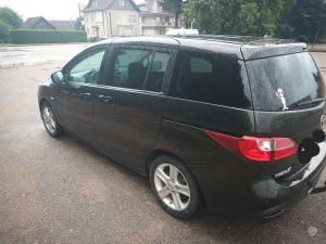 Black Mazda 5 2011 in Taurage, with an engine capacity of 1.60 L and mileage of 254 thousand km for 2900 €, photo 6 on AUTOMOTO.COM.LV